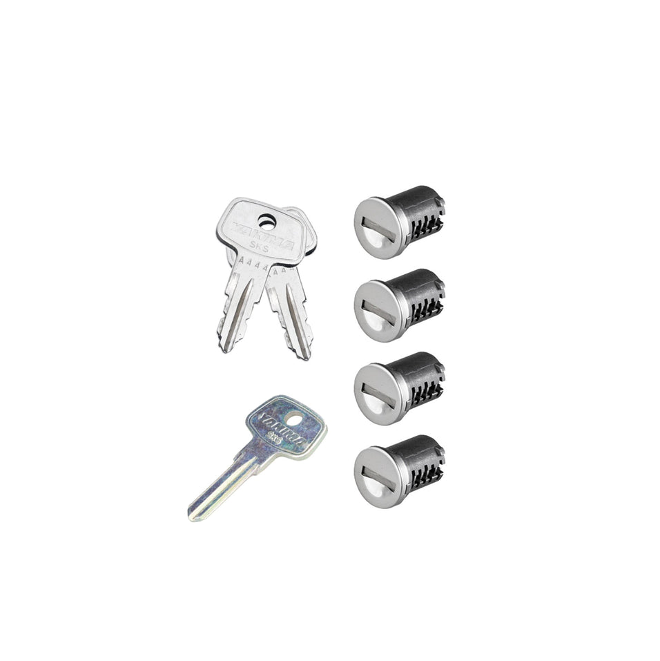 SKS Lock Cores Set of 4 with 2 Keys – Yakima EU